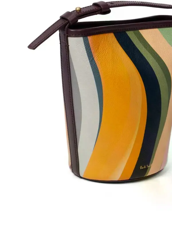 Paul Smith Mini Striped Bucket Bag