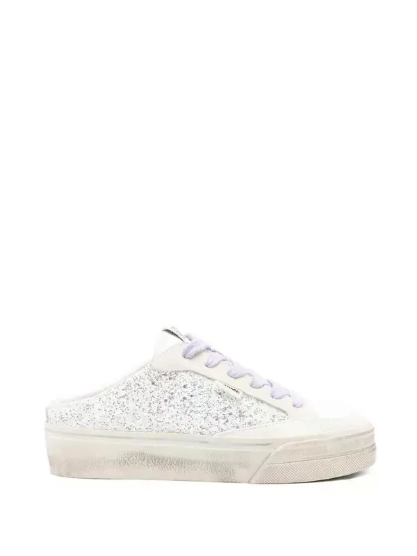 CRIME LONDON Glitter Slip-on Sneakers