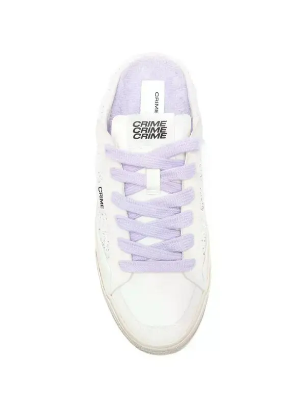 CRIME LONDON Glitter Slip-on Sneakers
