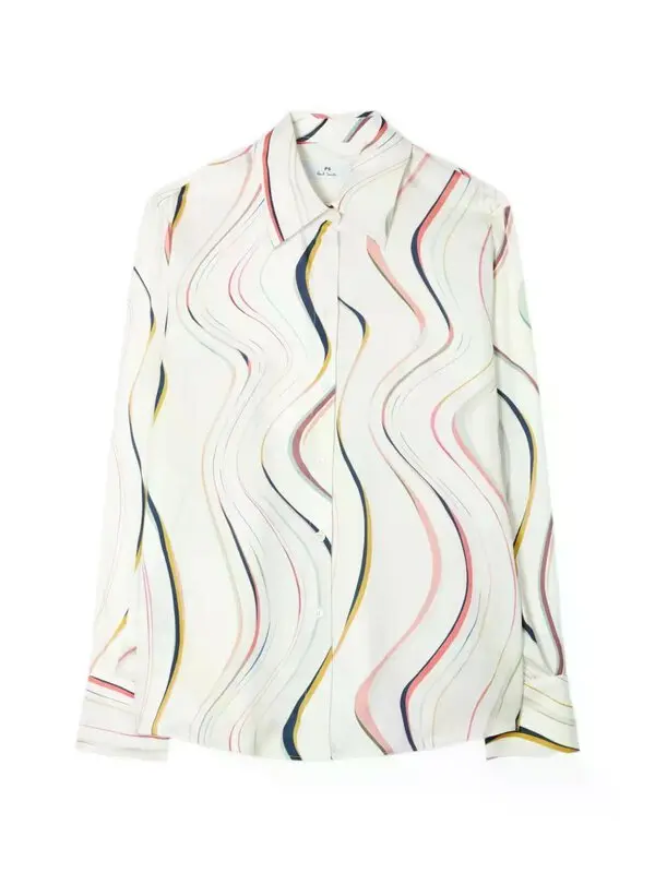 Paul Smith Printed Long Sleeve Shirt