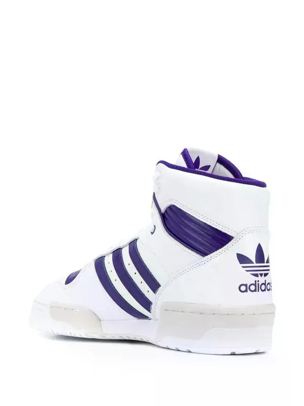 Adidas Rivalry Lace-up High Top Sneakers - White