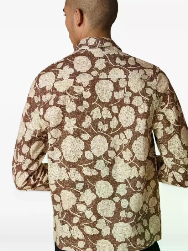 Paul Smith Floral Print Zip Jacket