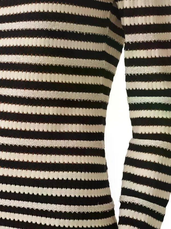 Fabiana Filippi Striped Long Sleeve Knit