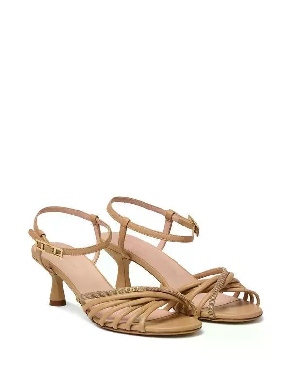 Fabiana Filippi Embellished Strap Pumps