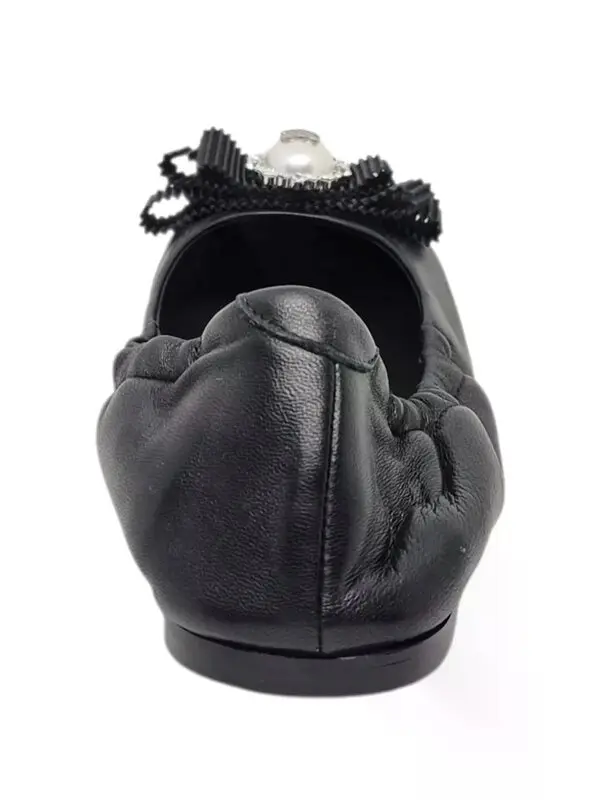 Casadei Embellished Ballerina Flats