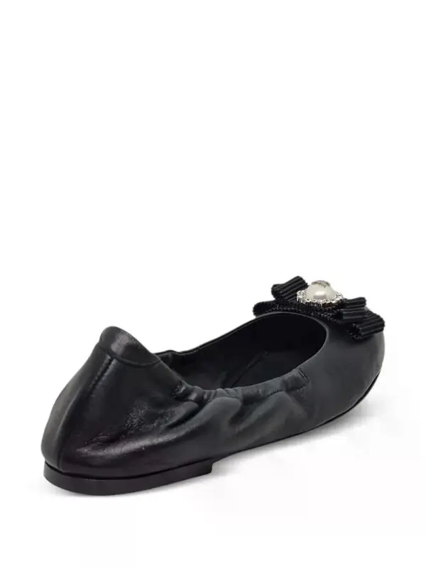 Casadei Embellished Ballerina Flats