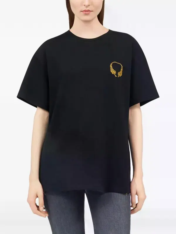 Roberto Cavalli Embroidered Logo T-shirt