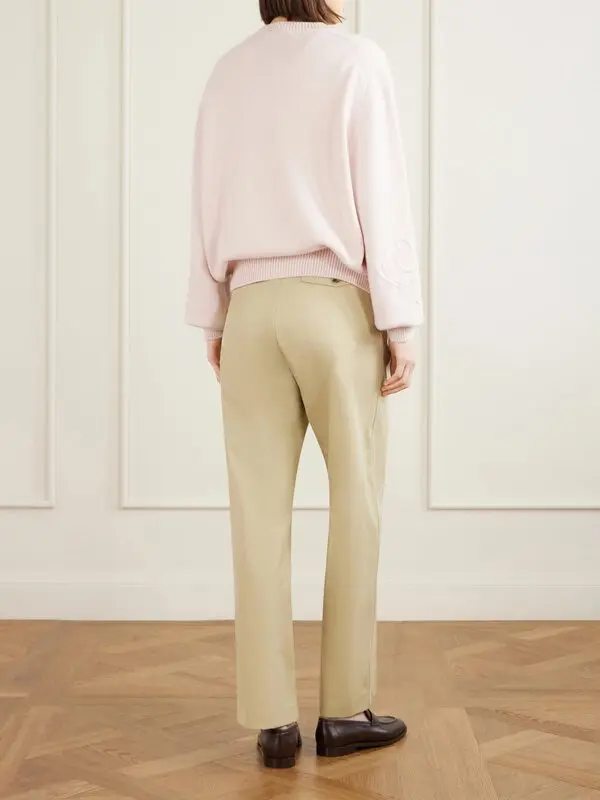 Loro Piana Embroidered Cashmere Sweater