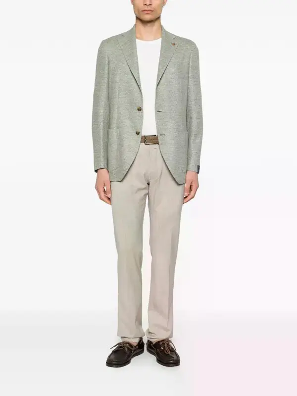 LATORRE Patch-pocket Blazer - Green