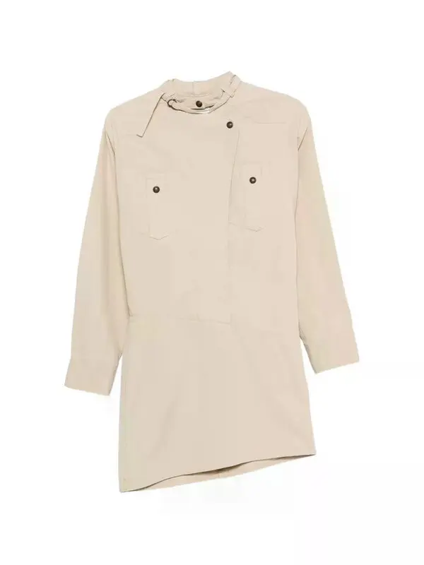 MARANT ETOILE Nouria Mini Dress - Neutrals