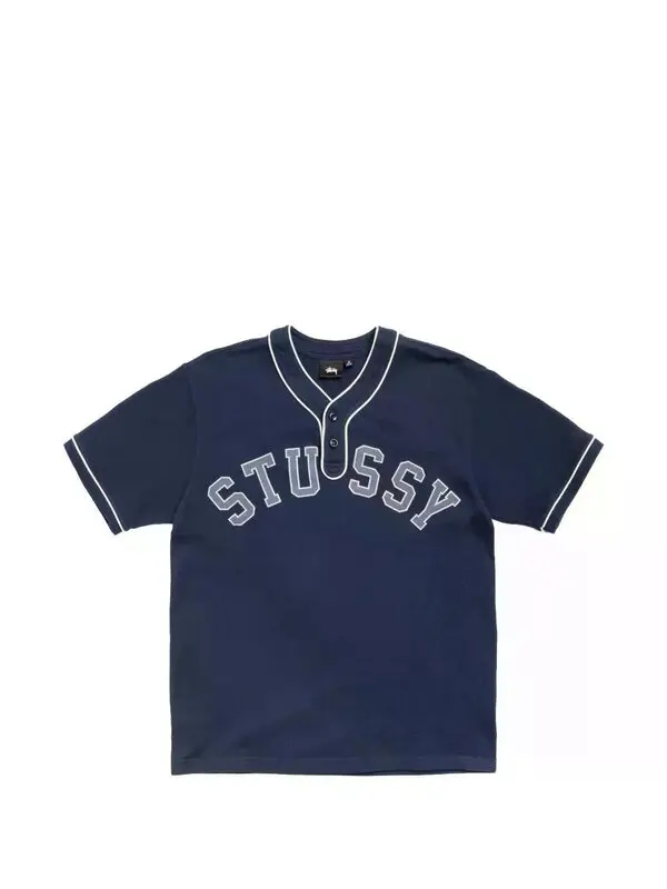 StÜssy Arch Baseball Jersey - Blue
