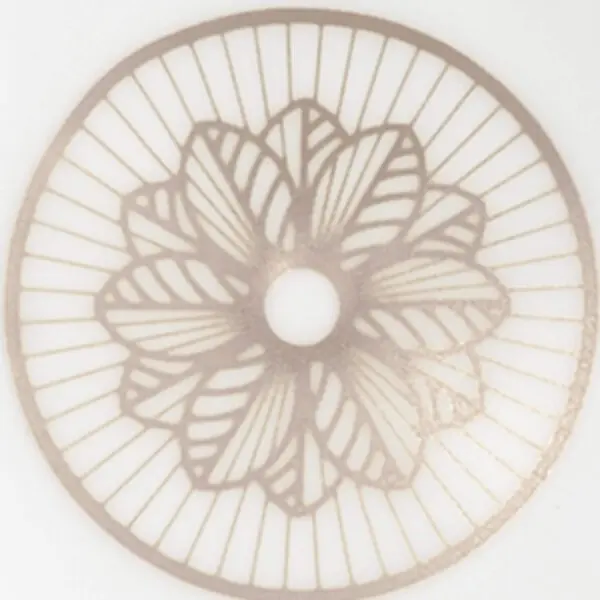 Christofle Porcelain Malmaison Platinum Impériale Rice Bowl