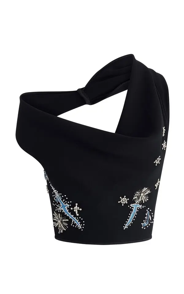 Maticevski Minx Tatt Bodice Top - Black