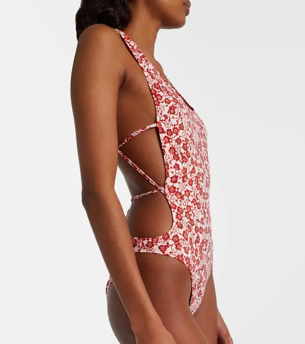 Isabel Marant Étoile Tenisiage Floral One-piece Swimsuit