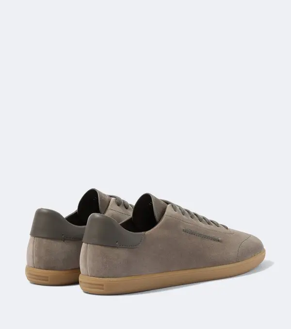Zegna 232 Suede Lace-up Sneakers