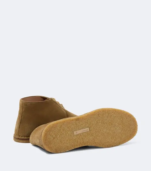 THE ROW Suede Desert Boots