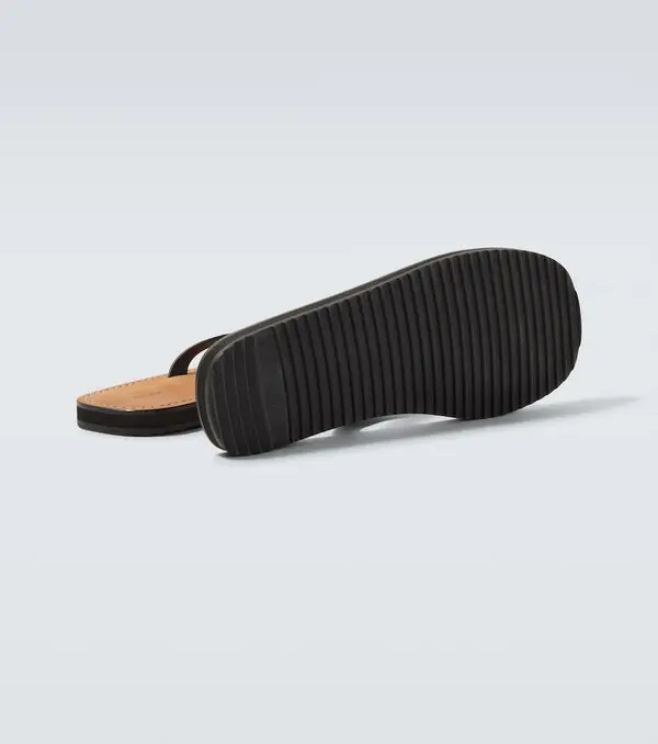 THE ROW City Leather Thong Sandals