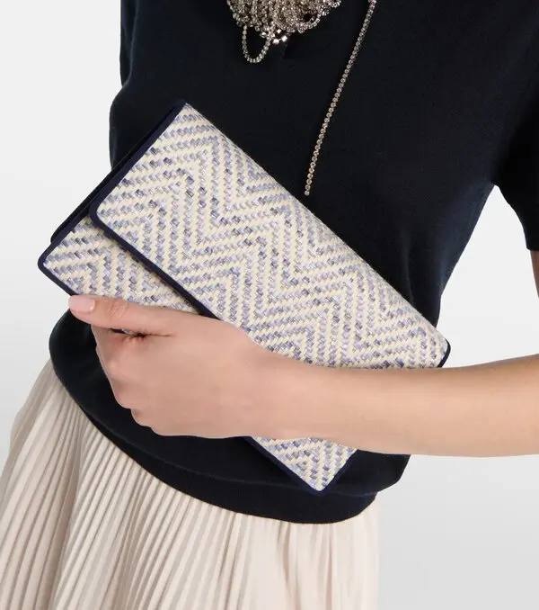 Manolo Blahnik Capripla Clutch