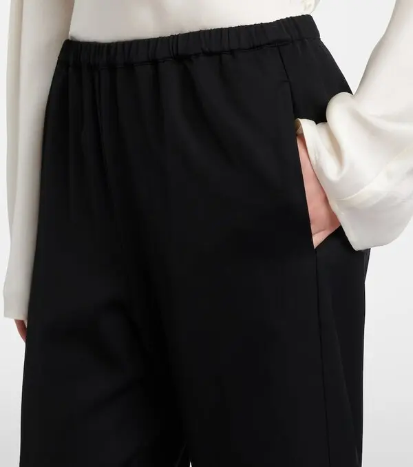 RÓHE Cropped Wide-leg Pants