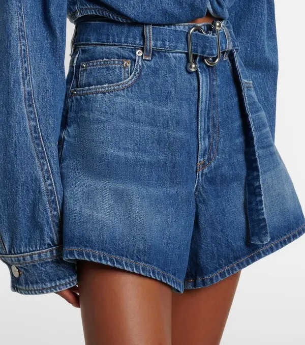 Sportmax Pevera Cropped Denim Shirt