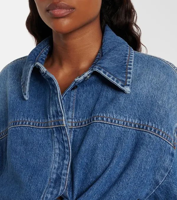 Sportmax Fiesta Denim Shorts
