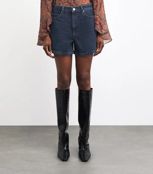 Paige Dani High-rise Denim Shorts