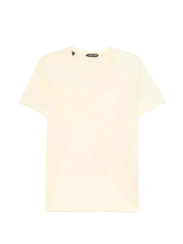 TOM FORD Pure Cotton Crewneck T-shirt