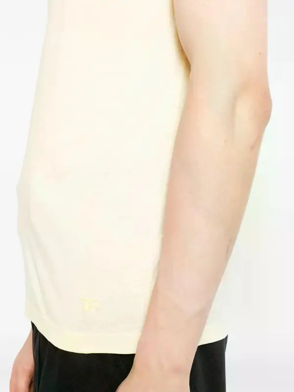 TOM FORD Pure Cotton Crewneck T-shirt