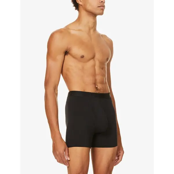 Derek Rose Alex Regular-fit Stretch-modal Trunks - Black