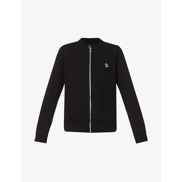 Paul Smith Zebra Embroidered Cotton Bomber Jacket