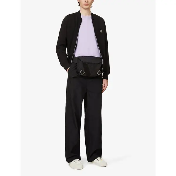 Paul Smith Zebra Embroidered Cotton Bomber Jacket