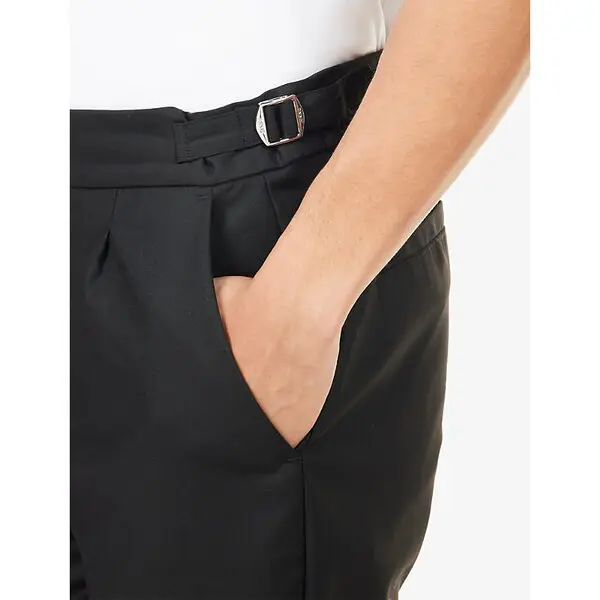 ARNE Adjustable-waistband Formal Woven Trousers