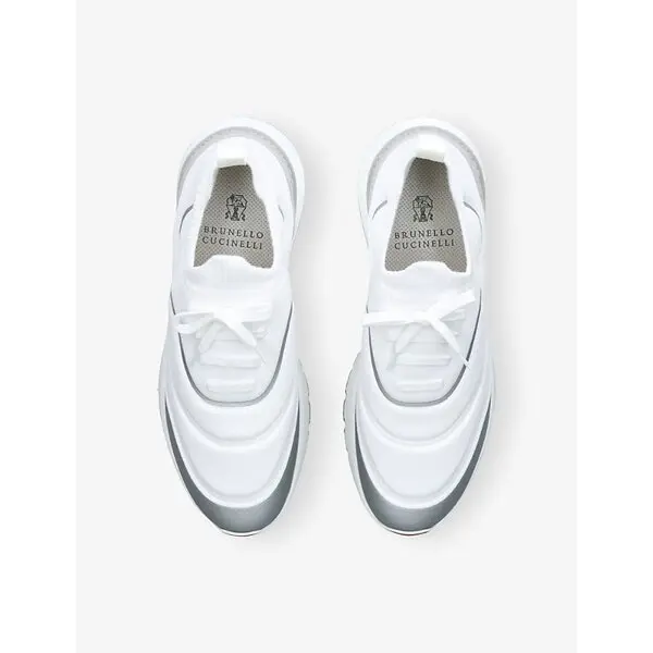 Brunello Cucinelli Sporty Knitted Trainers