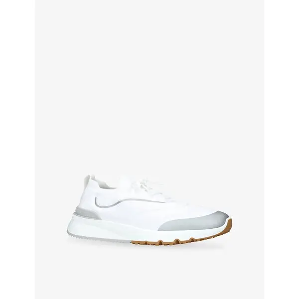 Brunello Cucinelli Sporty Knitted Trainers