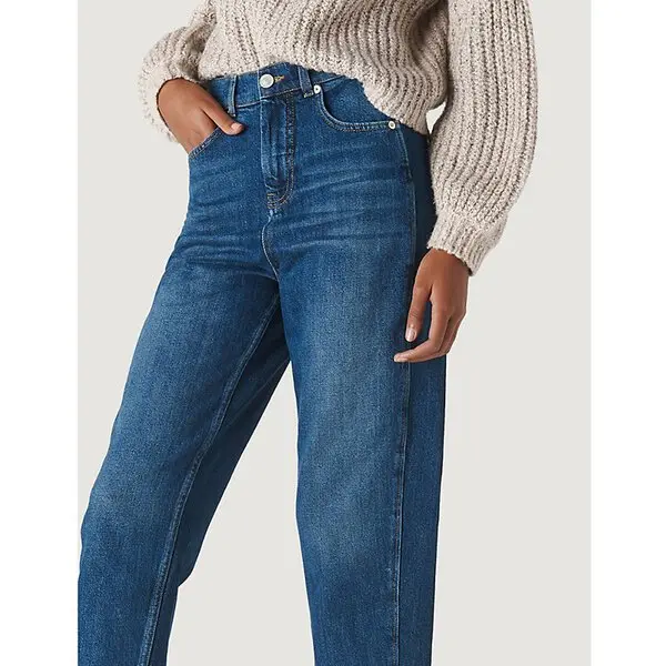 Whistles Barrel Straight-leg High-waist Jeans