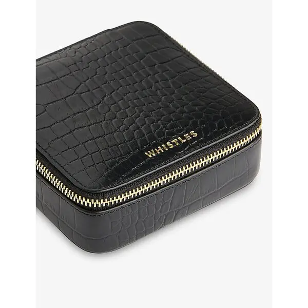 Whistles Aelia Leather Jewellery Box