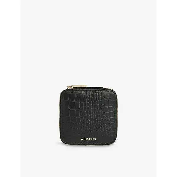 Whistles Aelia Leather Jewellery Box