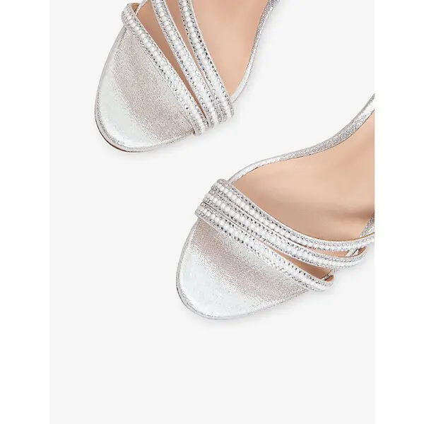 PHASE EIGHT Embellished Mid Heel Sandals