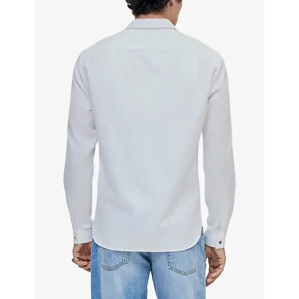 The Kooples Regular-fit Cotton Shirt - White