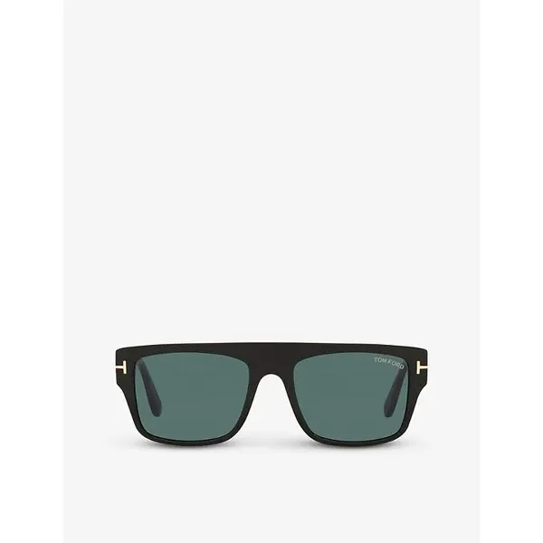 TOM FORD Ft0907 Dunning Square-frame Acetate Sunglasses - Black