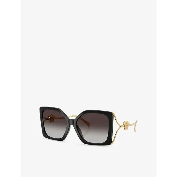 Versace Square Frame Injected Sunglasses