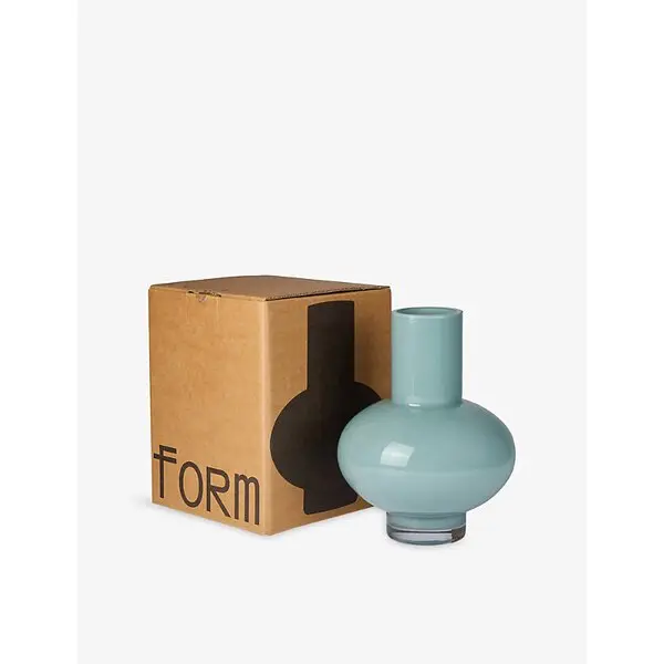 THE CONRAN SHOP Form Curved Glass Vase 23cm