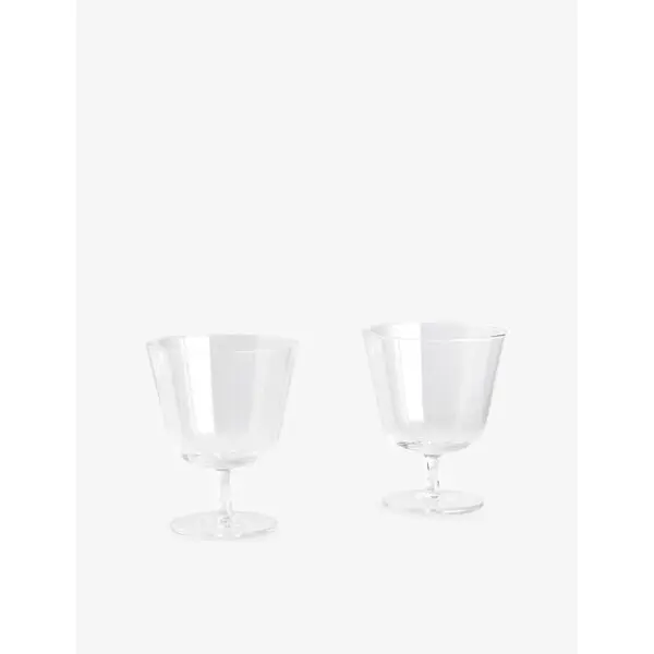HAY Curve Set Of Two Glasses 11cm - Small