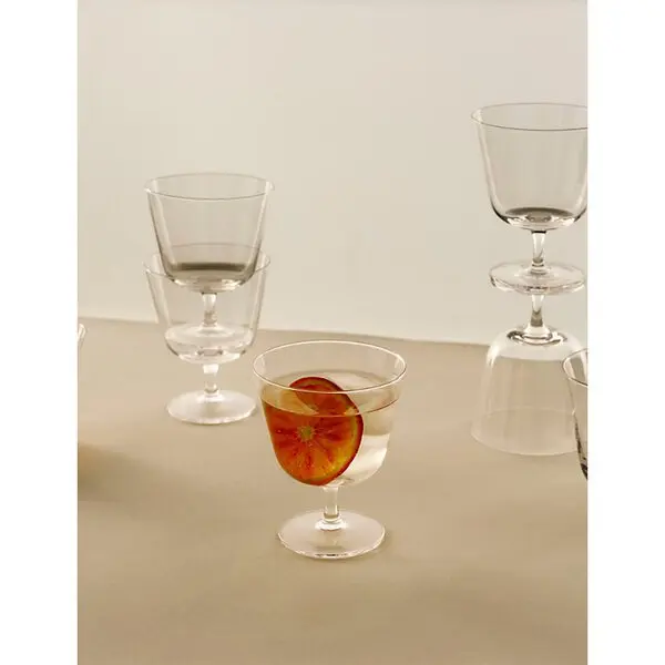 HAY Curve Set Of Two Glasses 11cm
