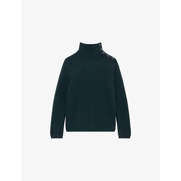 The Kooples Funnel-neck Wool Jumper