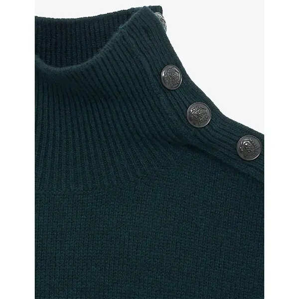 The Kooples Funnel-neck Wool Jumper