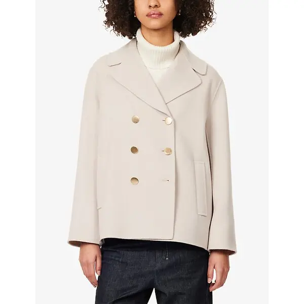 Max Mara Double-breasted Wool Jacket