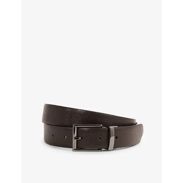 REISS Ricky Reversible Leather Belt