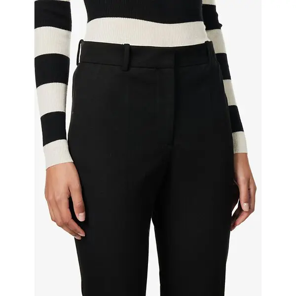 JOSEPH Coleman Stretch-gabardine Straight Leg Trousers