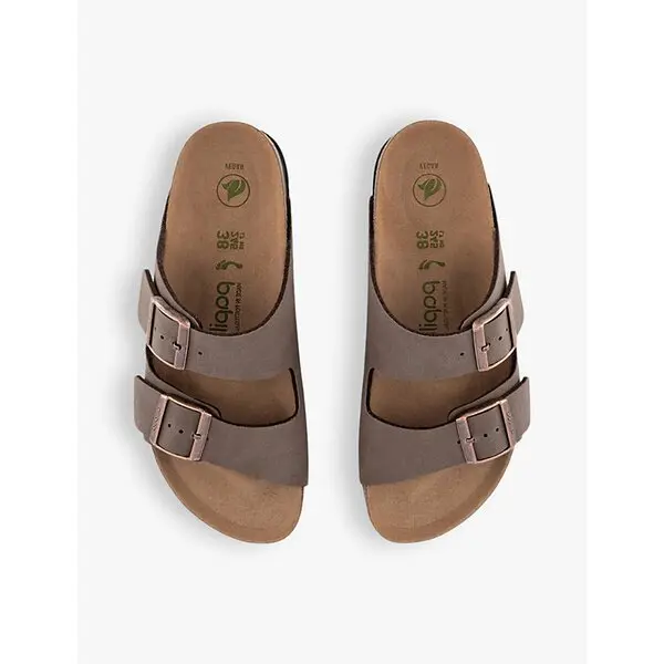 BIRKENSTOCK Arizona Flex Platform Woven Sandals - Mocca
